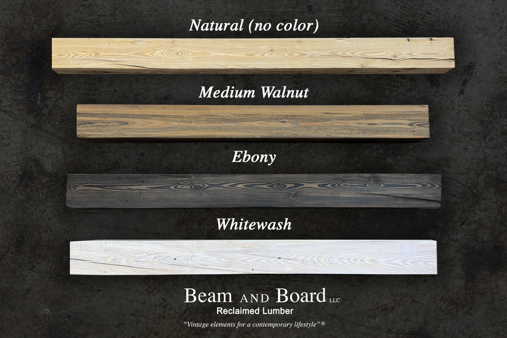 Full Mill Reclaimed Wood Mantels with Raw, Rustic Texture – Beam and ...